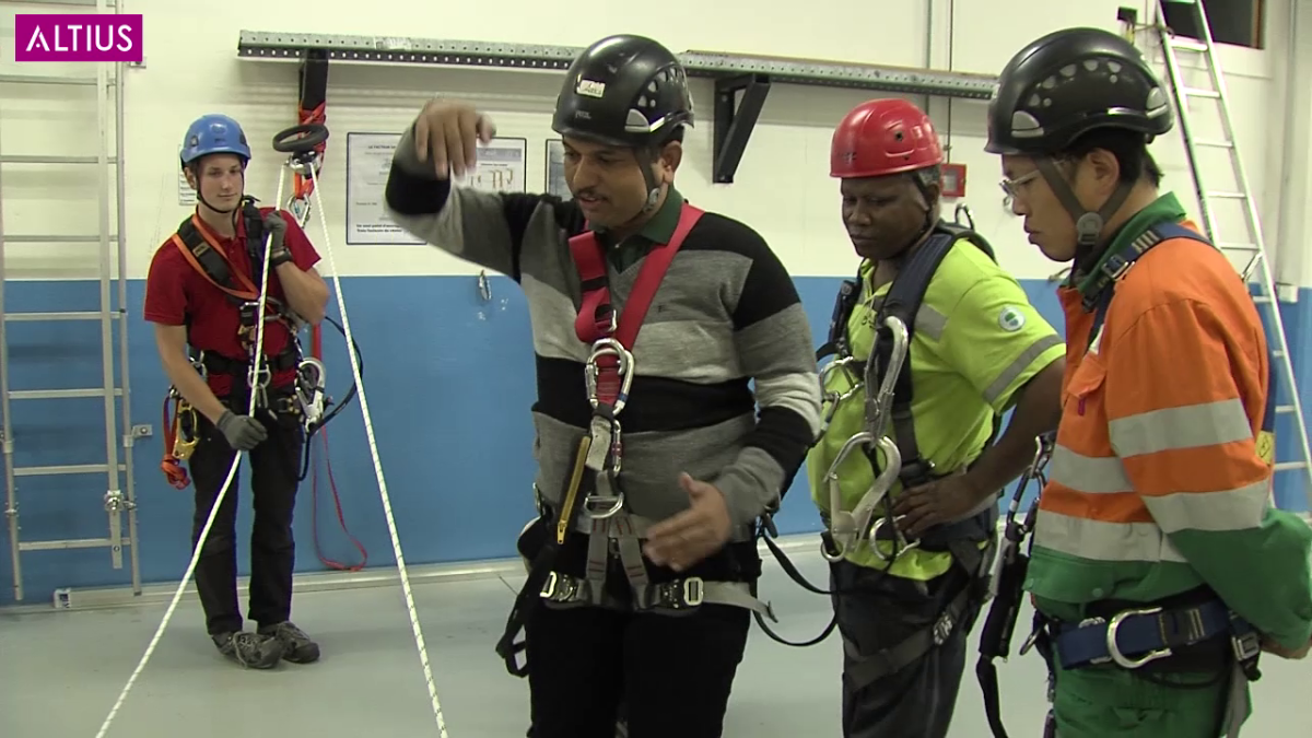 Formation expert du travail en hauteur - Altius